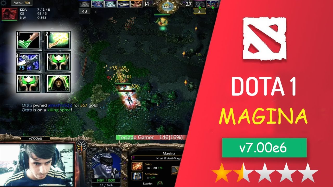 Guía de Anti-Mage (MAGINA) #1 - v7.00e6 - Dota 1 RGC - YouTube