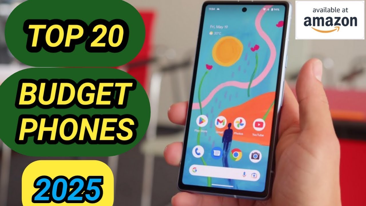 Top 20 Budget Phones 2025 | Available On Amazon | Watch Before Buying ...