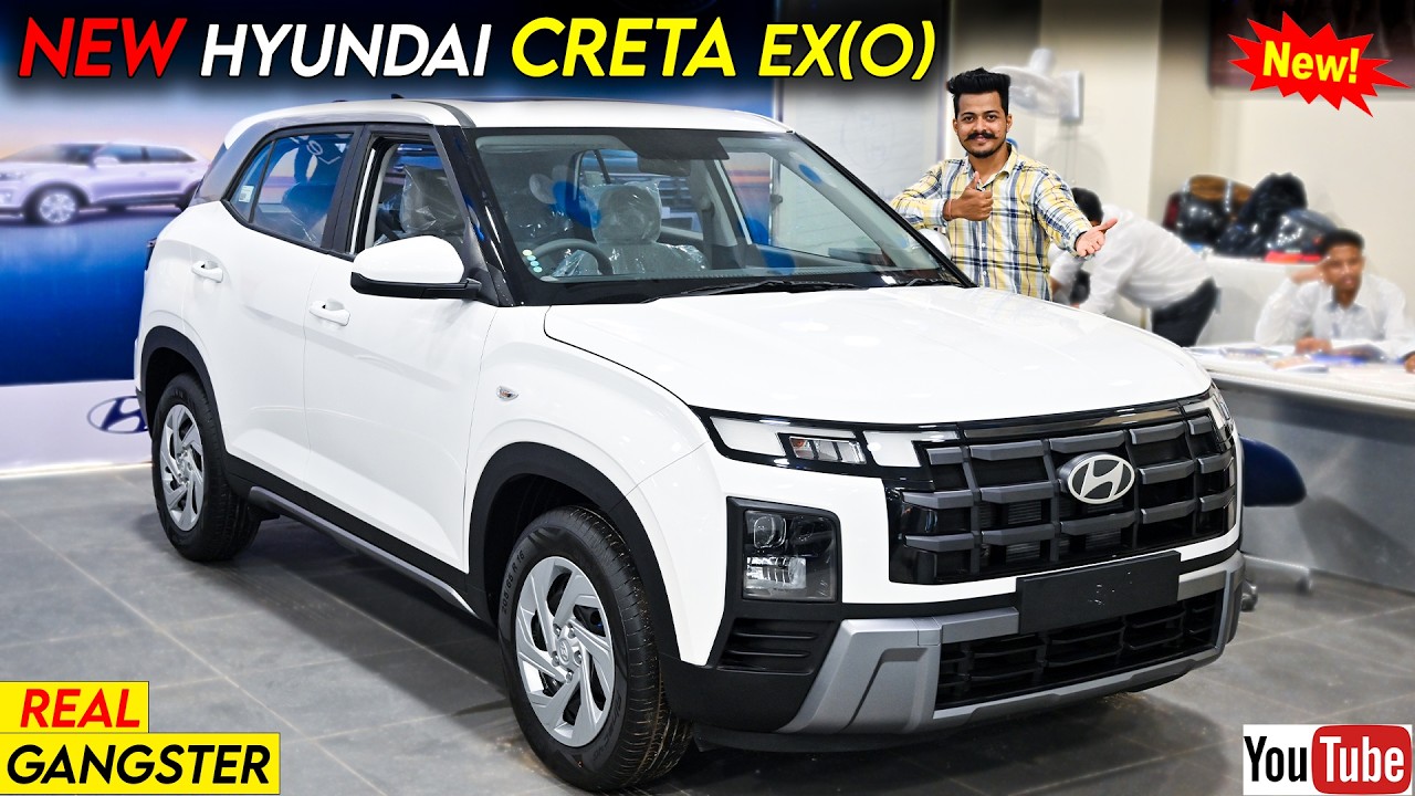 Base Model में Panoramic Sunroof | Hyundai Creta EX Optional 2025 ...