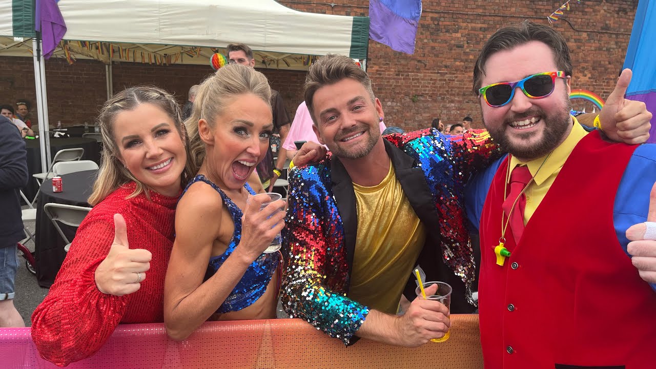 Meet & Greet With The Fast Food Rockers - Lincoln Pride 2024 - YouTube