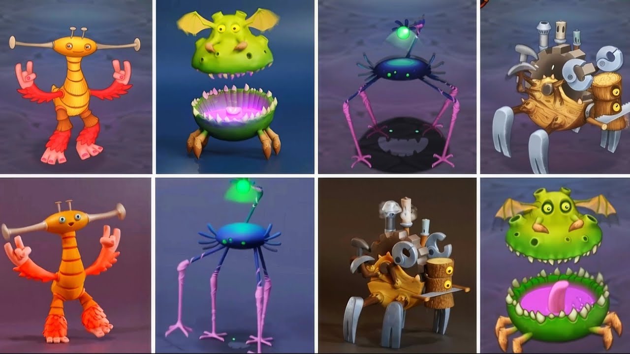 Original Monsters VS Realistic – Ethereal Workshop Wave 4, But 3D! | My ...