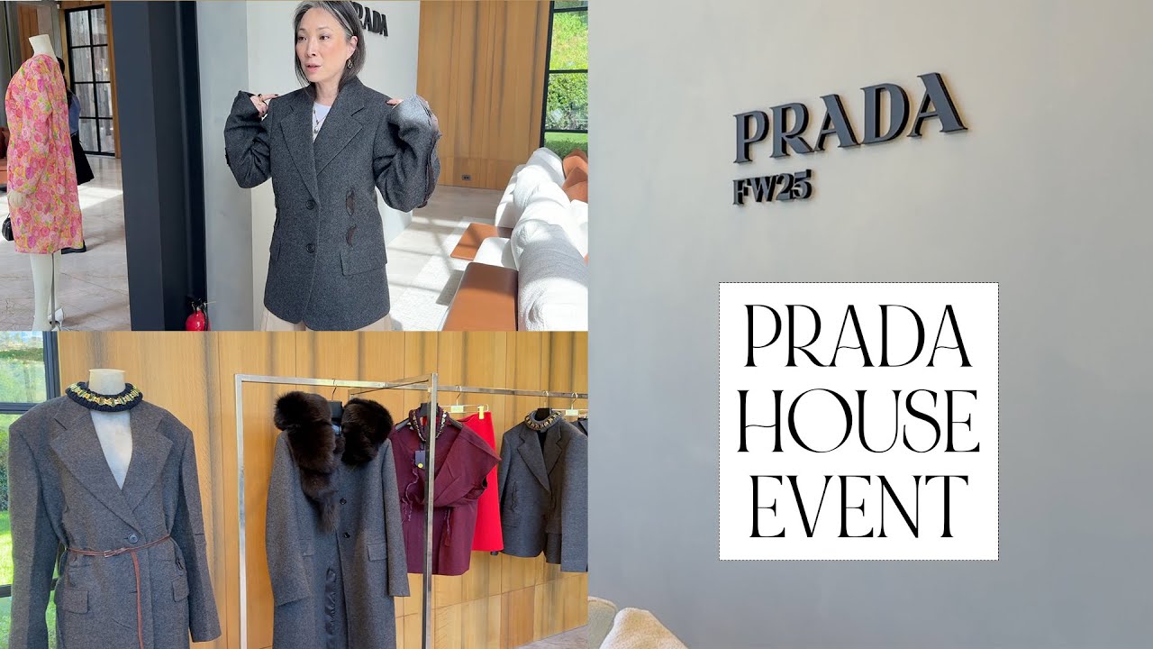 Vlog - PRADA HOUSE EVENT! (Los Angeles FW25) - YouTube