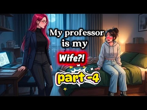 I Accidentally Married My Professor…Now We Share a Room Part-4🌷❤️‍🔥|| WlW lesbian stories #yuri #gl 