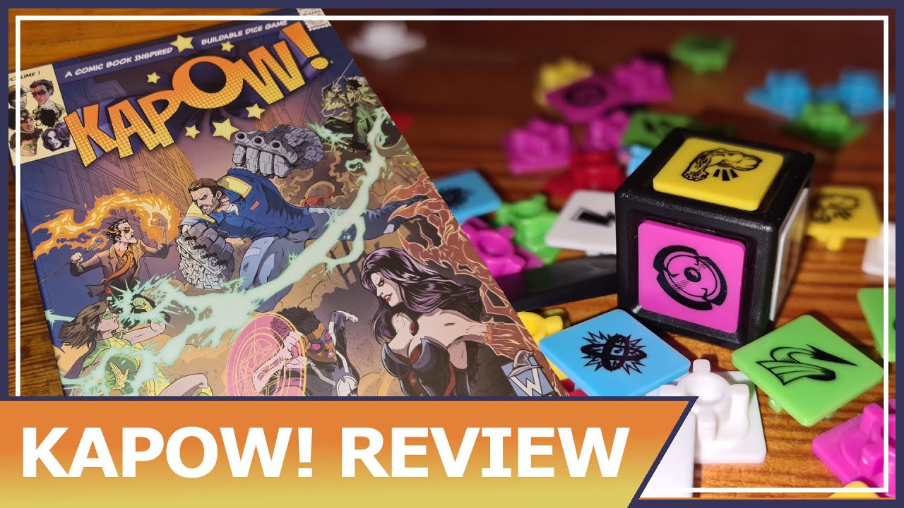 Kapow (Volume 1) Review - 2 Players, Many Dice! - YouTube