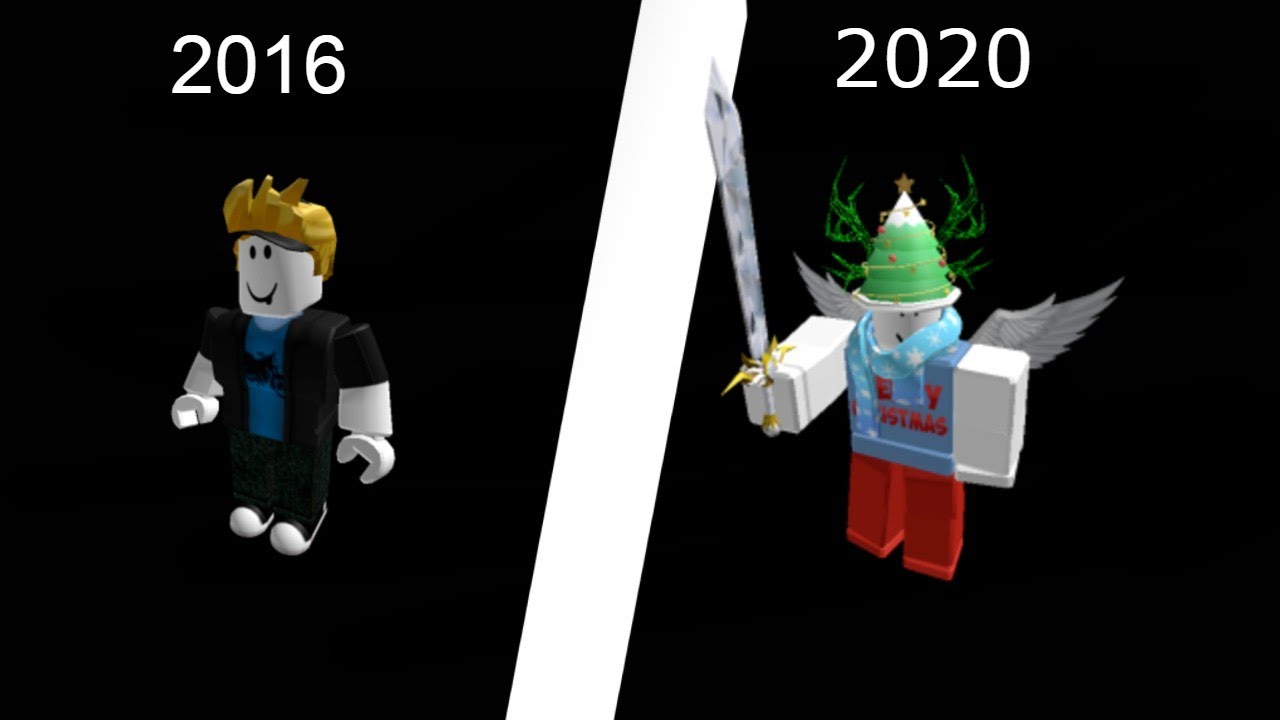evolution of my roblox avatar - YouTube