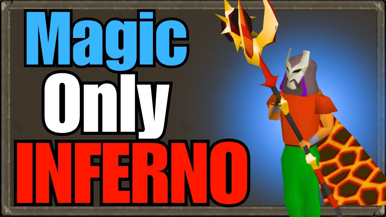 Beating RuneScape With Only Mage (Mage Only Inferno Ep.1) - YouTube