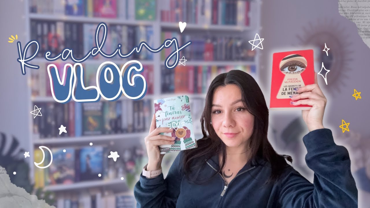 Je finis un livre de Noël & un thriller / Vlog lecture - YouTube