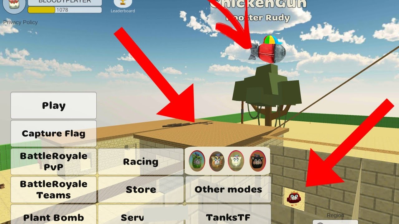 All secrets in chicken gun update 3.5.0 😱 - YouTube