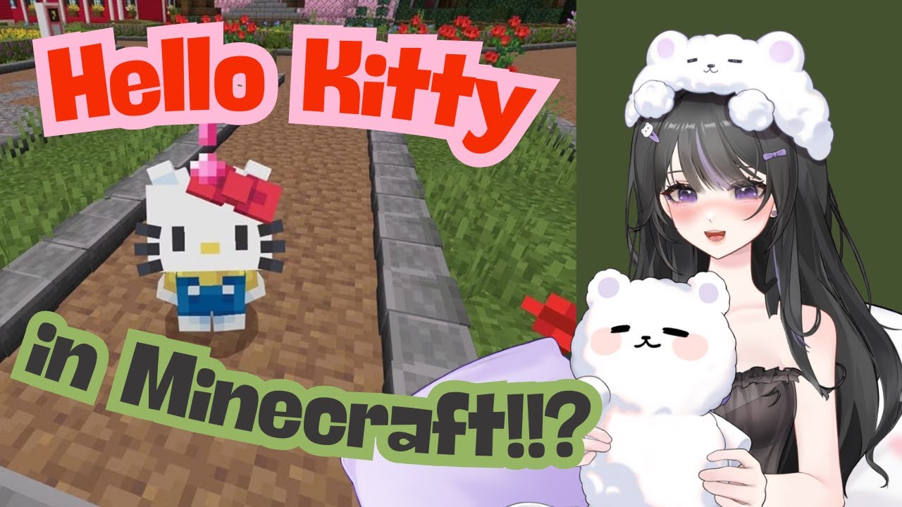 Riri plays Minecraft: Hello Kitty and Friends | #1 - YouTube