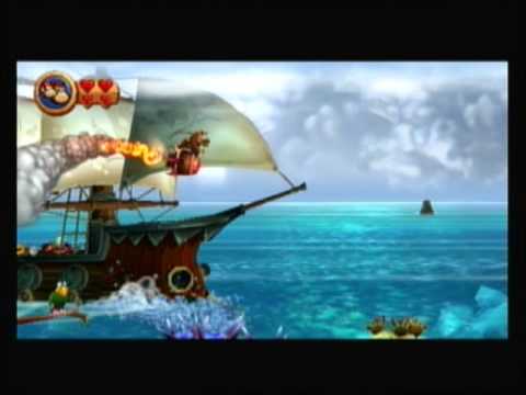 Donkey Kong Country Returns Walkthrough Part 11 (World 2-3 Peaceful ...