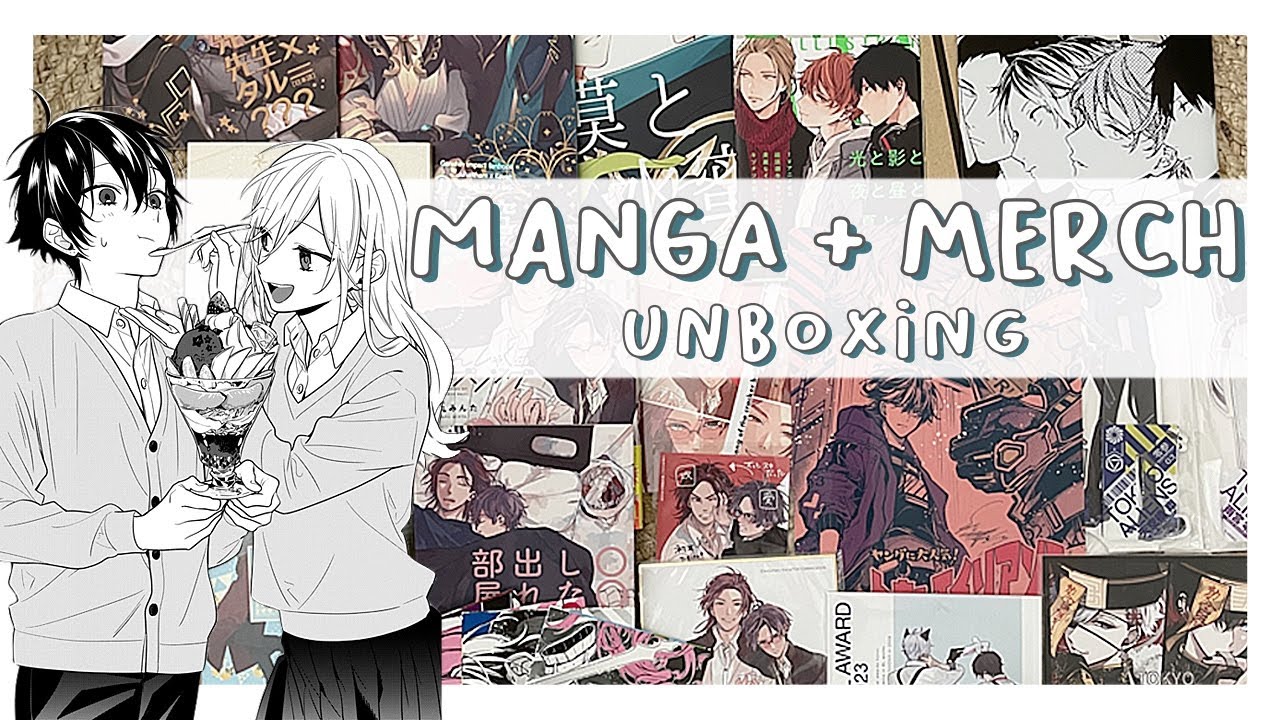 the manga + merch hauls never end | MERCARI JAPAN - YouTube