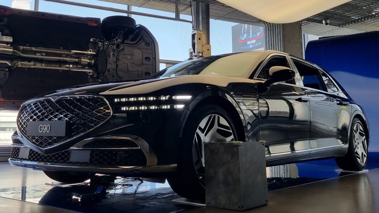 2023 제네시스 G90 롱휠베이스 내외관 둘러보기 || 2023 GENESIS G90 LWB (Long Wheel Base ...