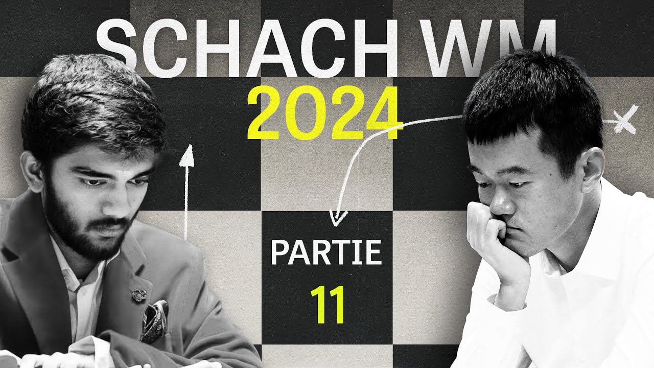 Gukesh kommt mit dem Réti-System | Schach-WM 2024 - YouTube