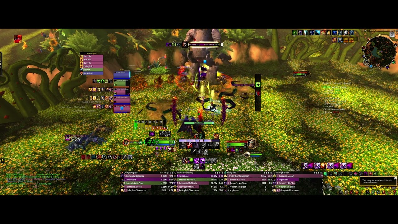 Dragonflight 10.2 - Mythic +22 Fortified Everbloom - Demonology Warlock ...