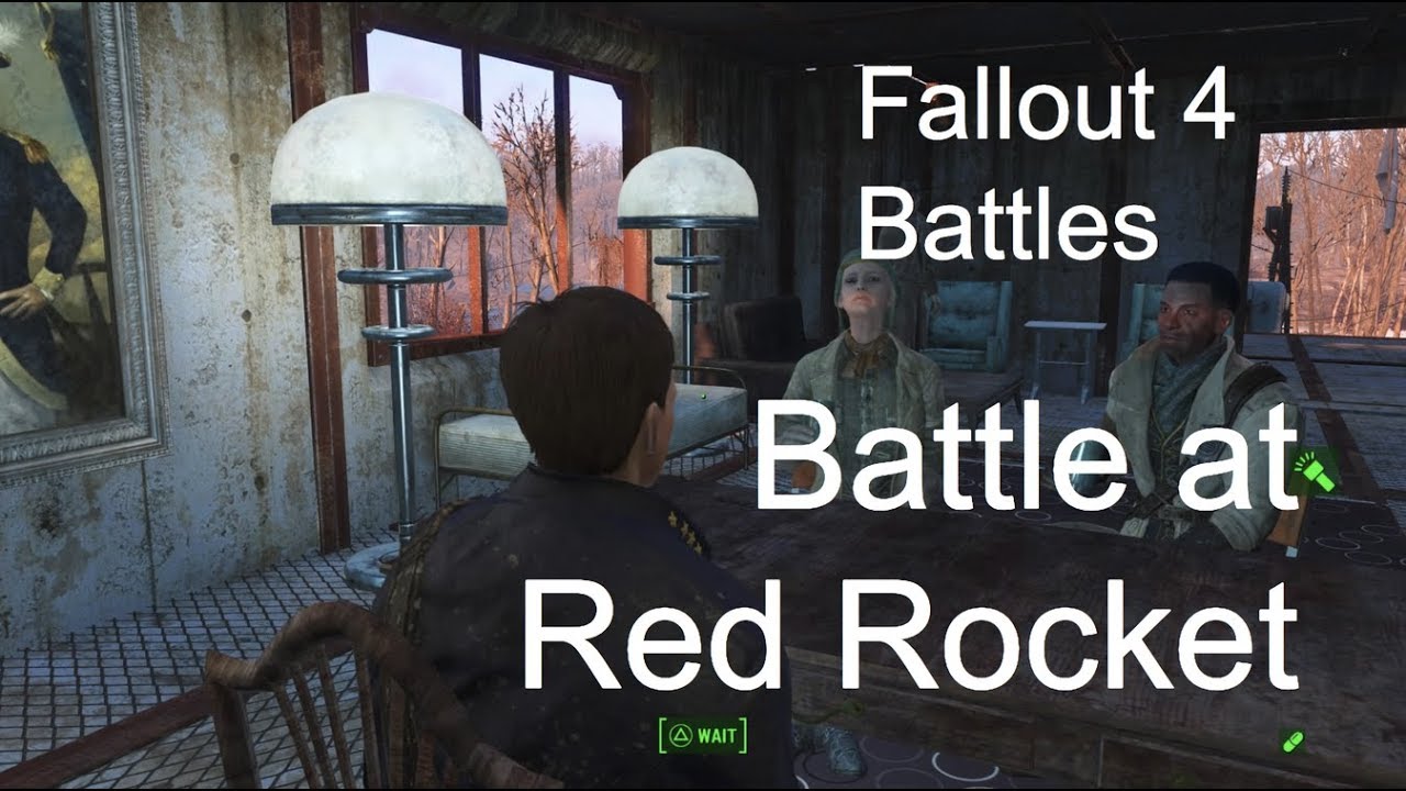 Fallout 4 Battles: The Battle at Red Rocket - YouTube