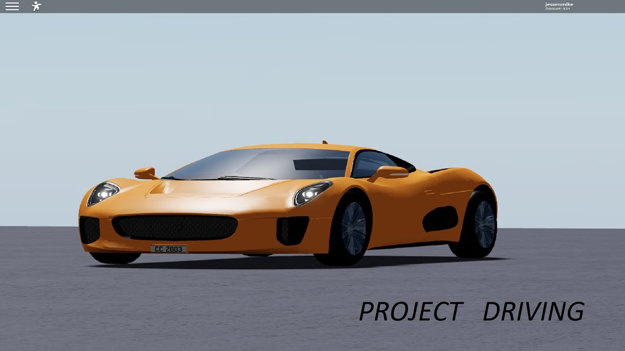 Project driving [ROBLOX] lighting test - YouTube