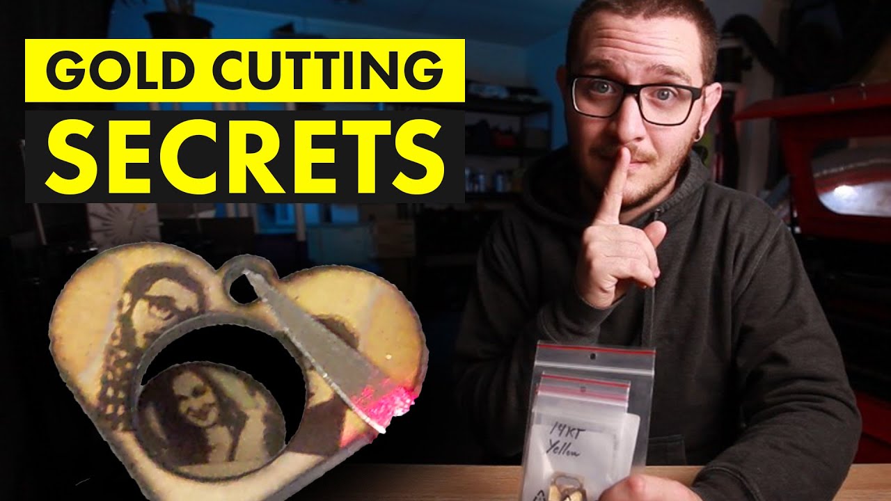 The SECRET to Cutting Gold with a Fiber Laser! - YouTube