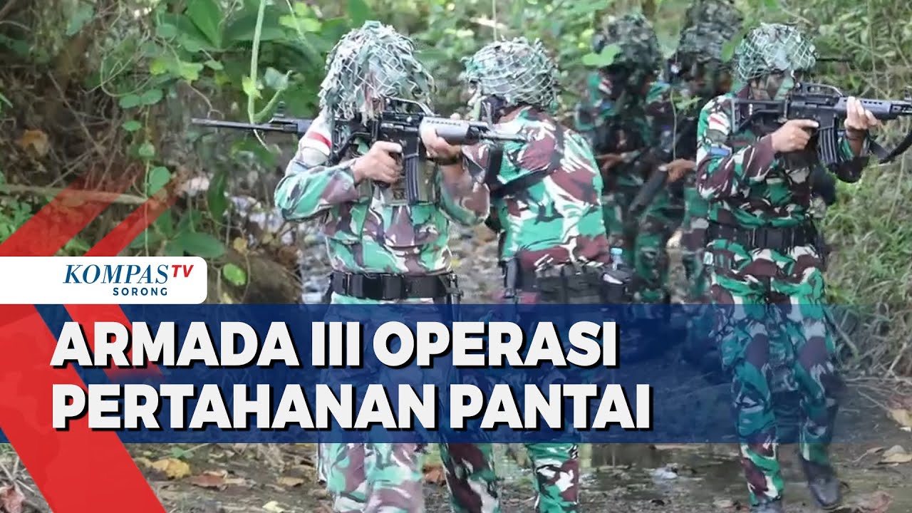 Latihan Operasi Pertahanan Pantai Koarmada III Melibatkan Empat Unsur ...