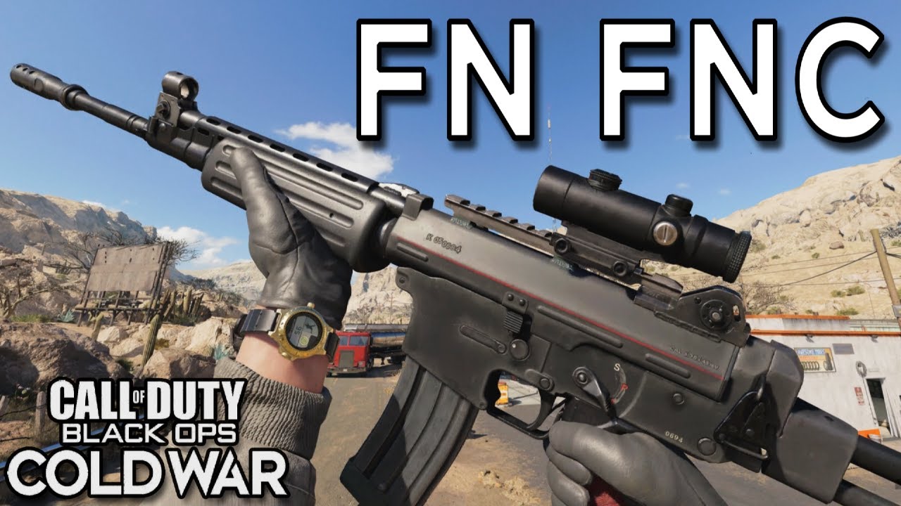 FN FNC on Call of Duty Black Ops Cold War PS5 Gameplay - YouTube