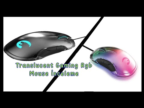 Gamepower Translucent RGB Gaming Mause İnceleme - YouTube
