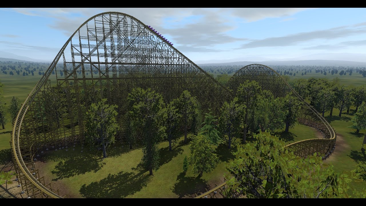 Muskoka Mayhem | NoLimits 2 | FVD++ | Whippy GCI Wooden Coaster - YouTube