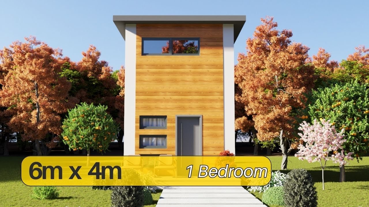 Tiny House | Tiny House Design Ideas | 6m X 4m (48sqm) - YouTube
