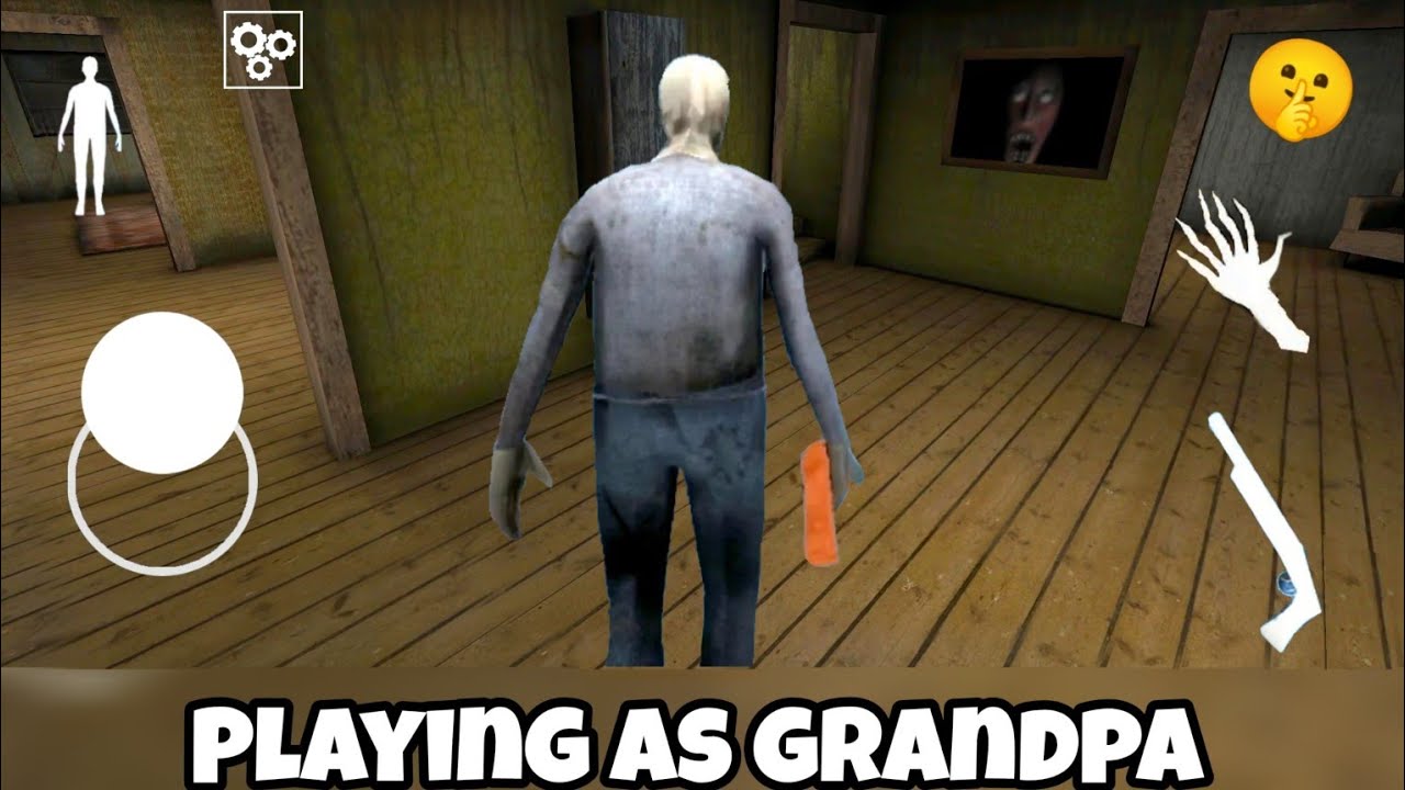 Playing as Grandpa in Granny chapter two | Granny 2 mod menu Outwitt ...