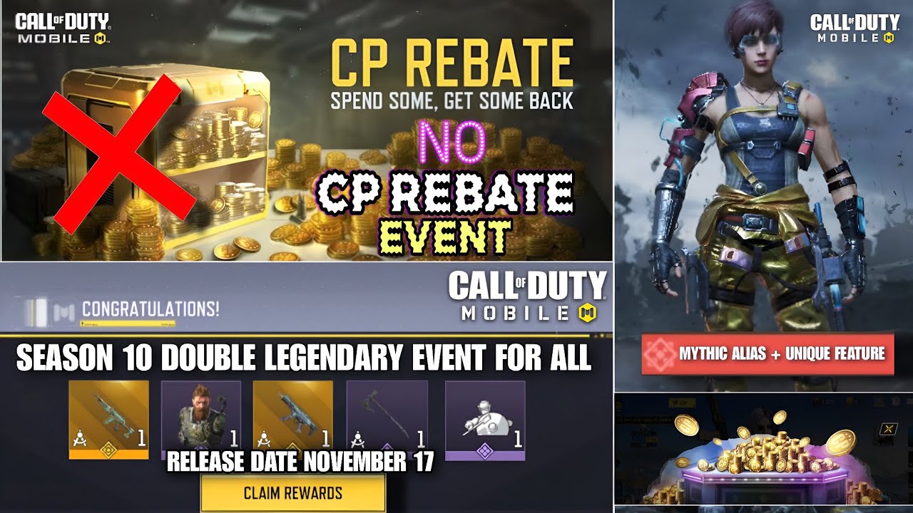 Season10 CP Rebate Event Release date ? New Mythic Alias Character ...