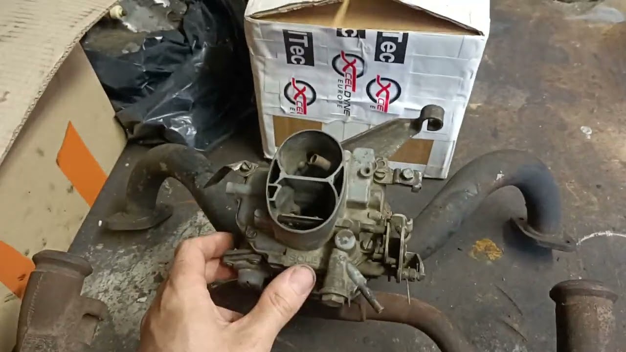 Projet moteur 2CV 652 cc préparation des pièces - YouTube