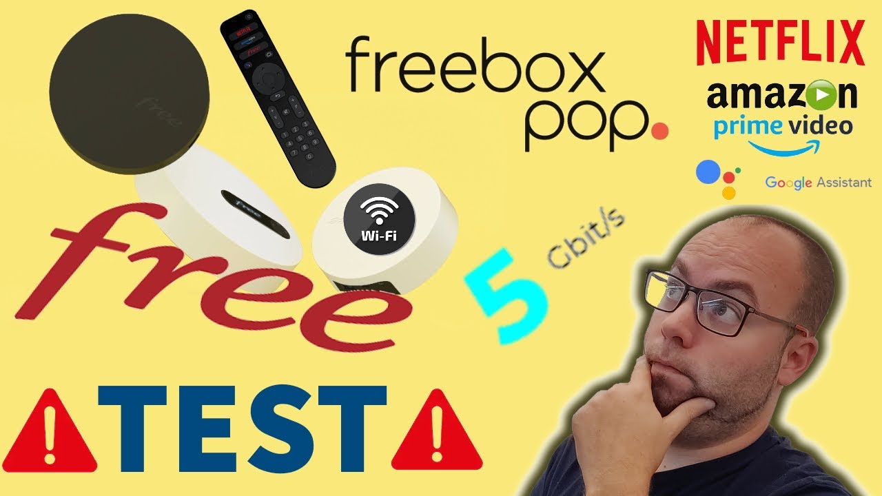 TEST FREEBOX POP : la MEILLEURE BOX de Free ? - YouTube