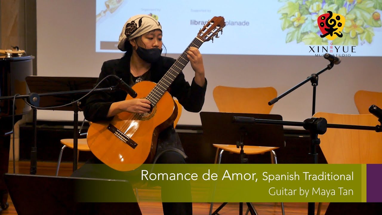 Romance De Amor, Guitar by Maya Tan - YouTube