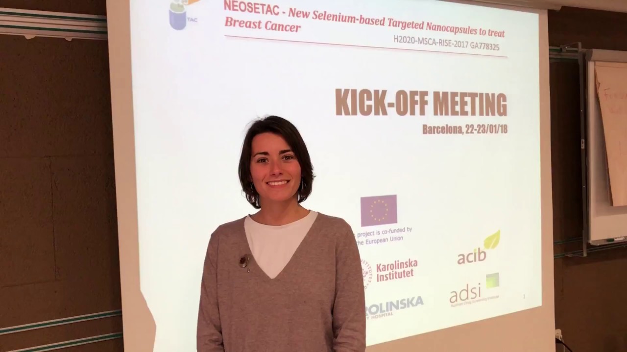 Dr Neus Sanchez from AntibodyBcn. Kick-off meeting NEOSETAC - YouTube