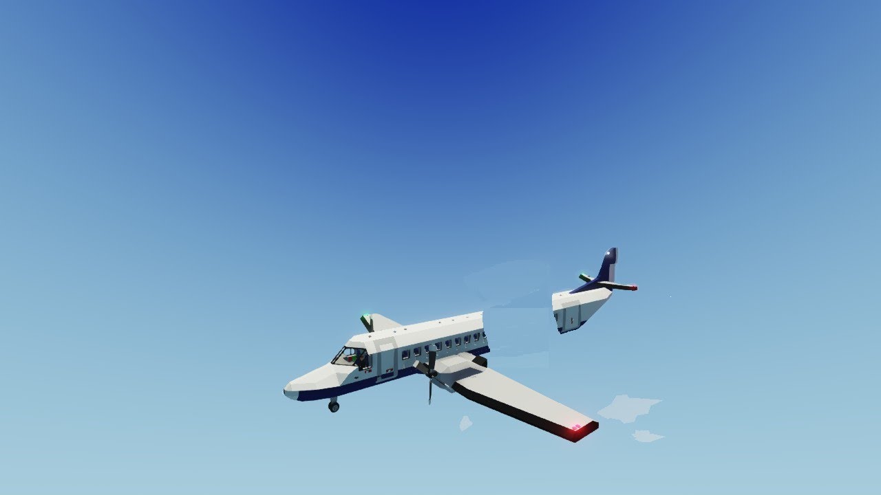my plane split in two plane crash survival #stormworksbuildandrescue ...