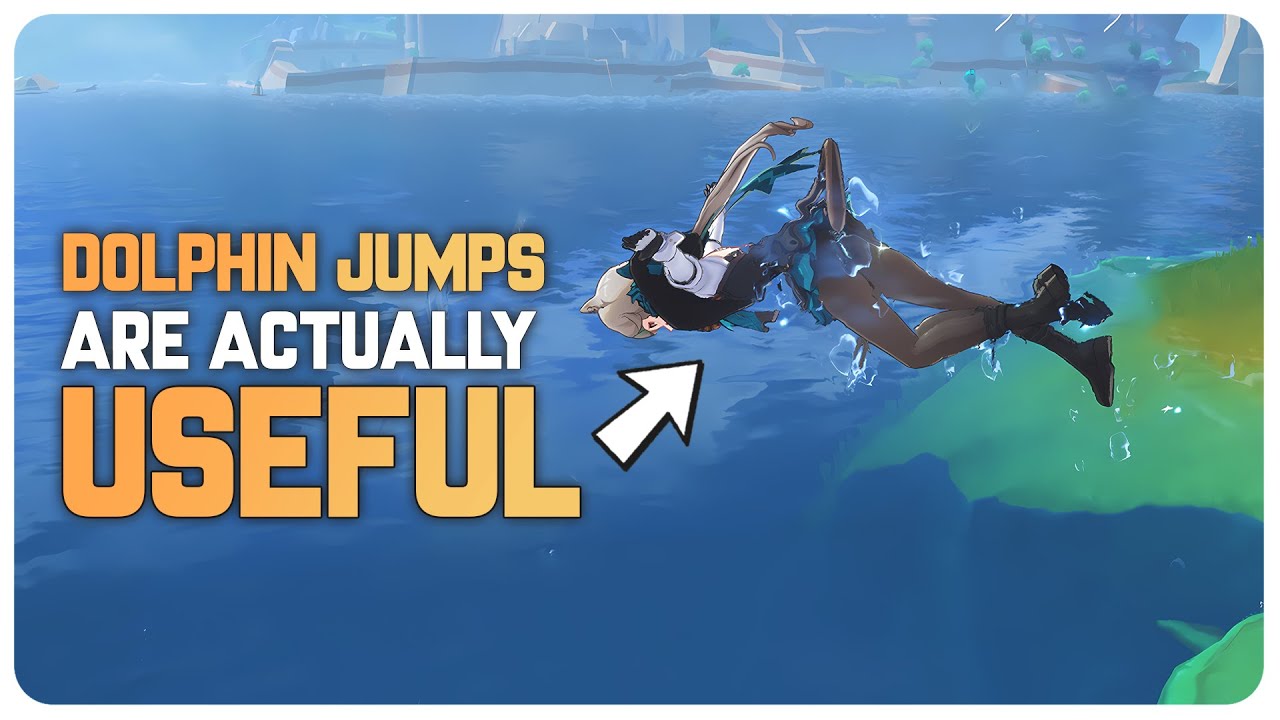 Dolphin Jumps can be used to SOLVE Puzzles! | Genshin Impact 4.0 - YouTube