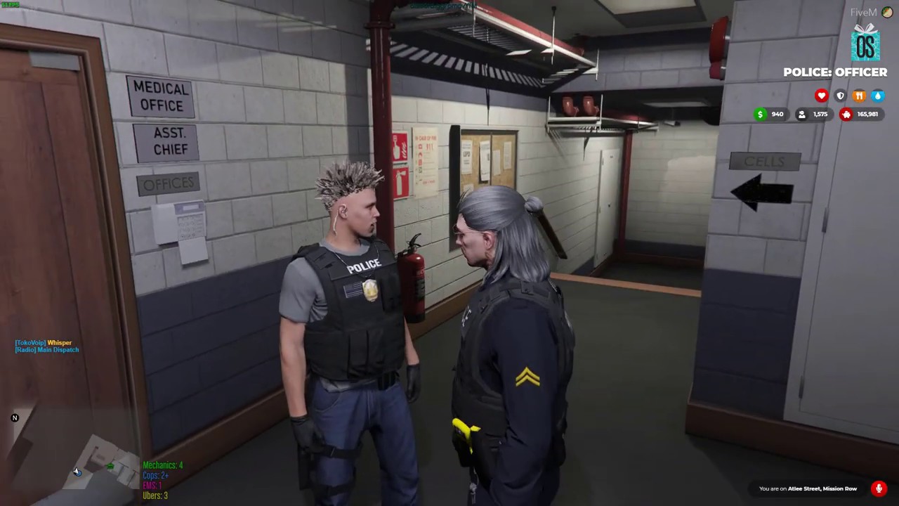 GTA-FiveM-OurStory RP Cop life 1 - YouTube
