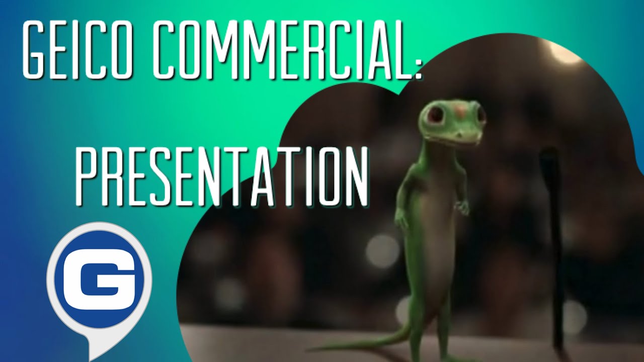 GEICO Gecko Commercial - Presentation 🦎📌 (2009/10) - YouTube