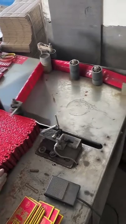 Manufacturing firecracker - YouTube