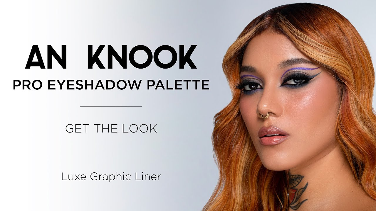 Get the Look: Luxe Graphic Liner | An Knook Pro Eyeshadow Palette from ...