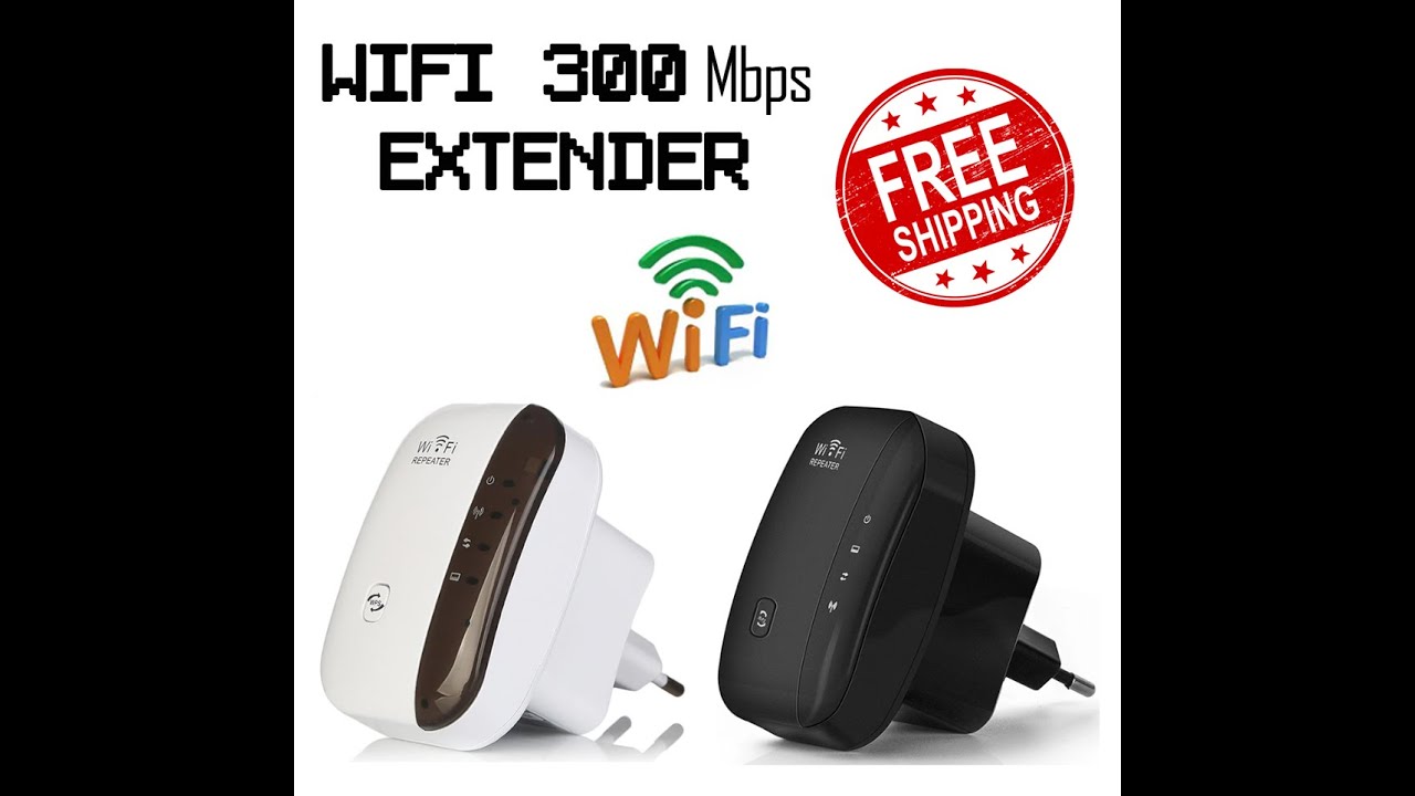Ultra Wifi Repeater Extender For Better Signal Boost 300mbps Wifi Range ...