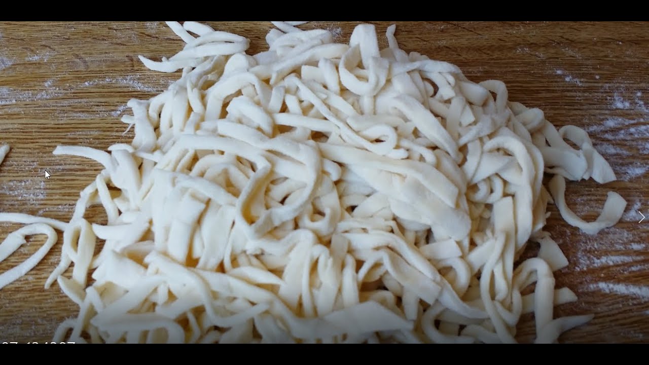 მესხური მაკარლამა ლაფშა Pasta Without Eggs Паста без яиц