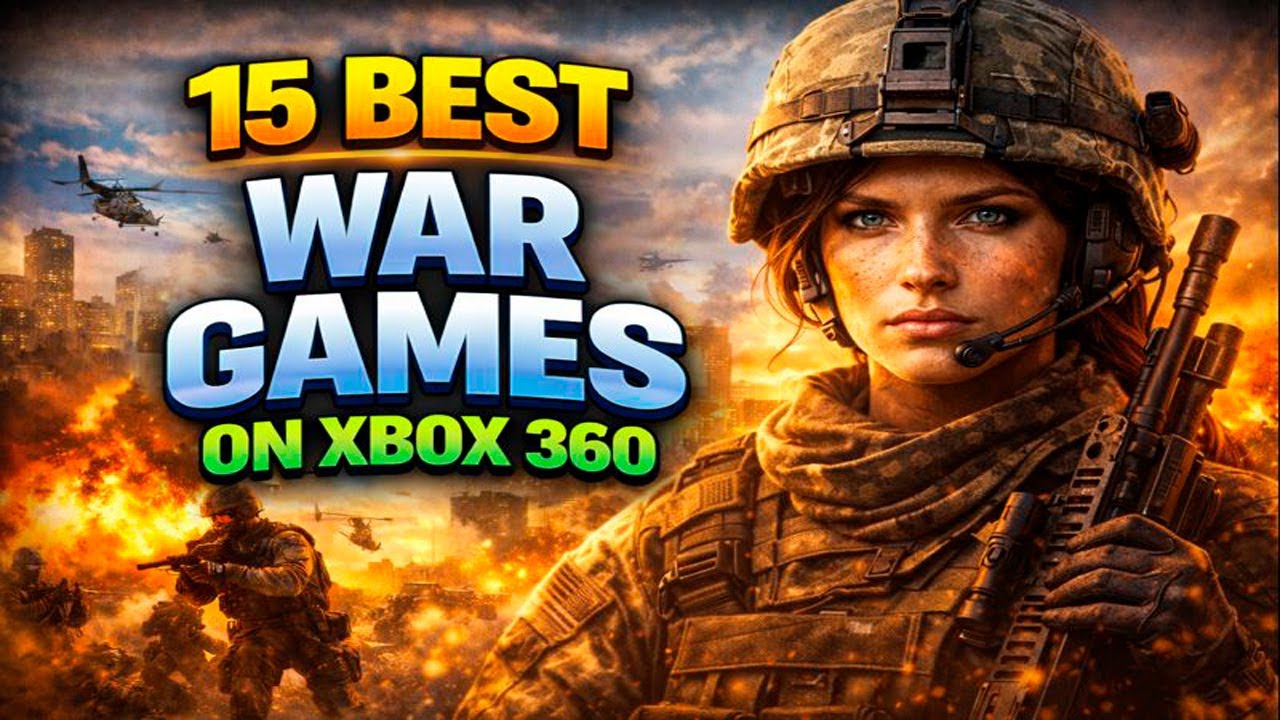 BEST WAR GAMES ON XBOX 360 THAT DEFINED A GENERATION - YouTube