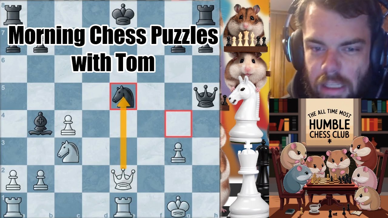 Morning Chess Puzzles with Tom - YouTube