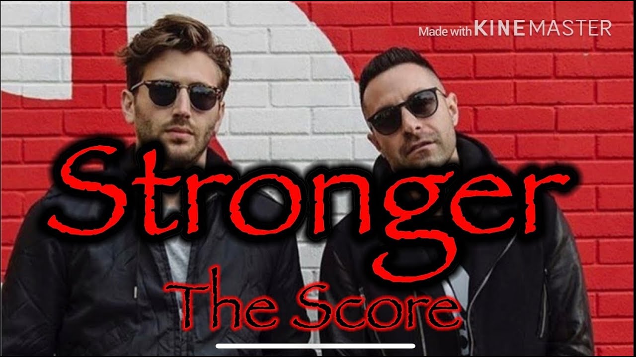 【和訳】The Score - Stronger - YouTube