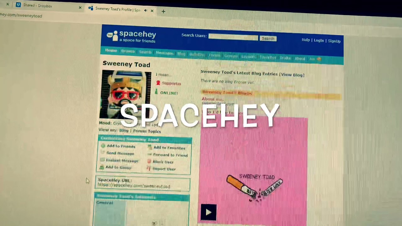 ADD ME ON SPACEHEY!! - YouTube