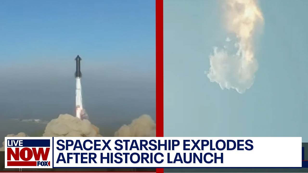 VIDEO: SpaceX’s giant Starship rocket explodes after historic launch ...