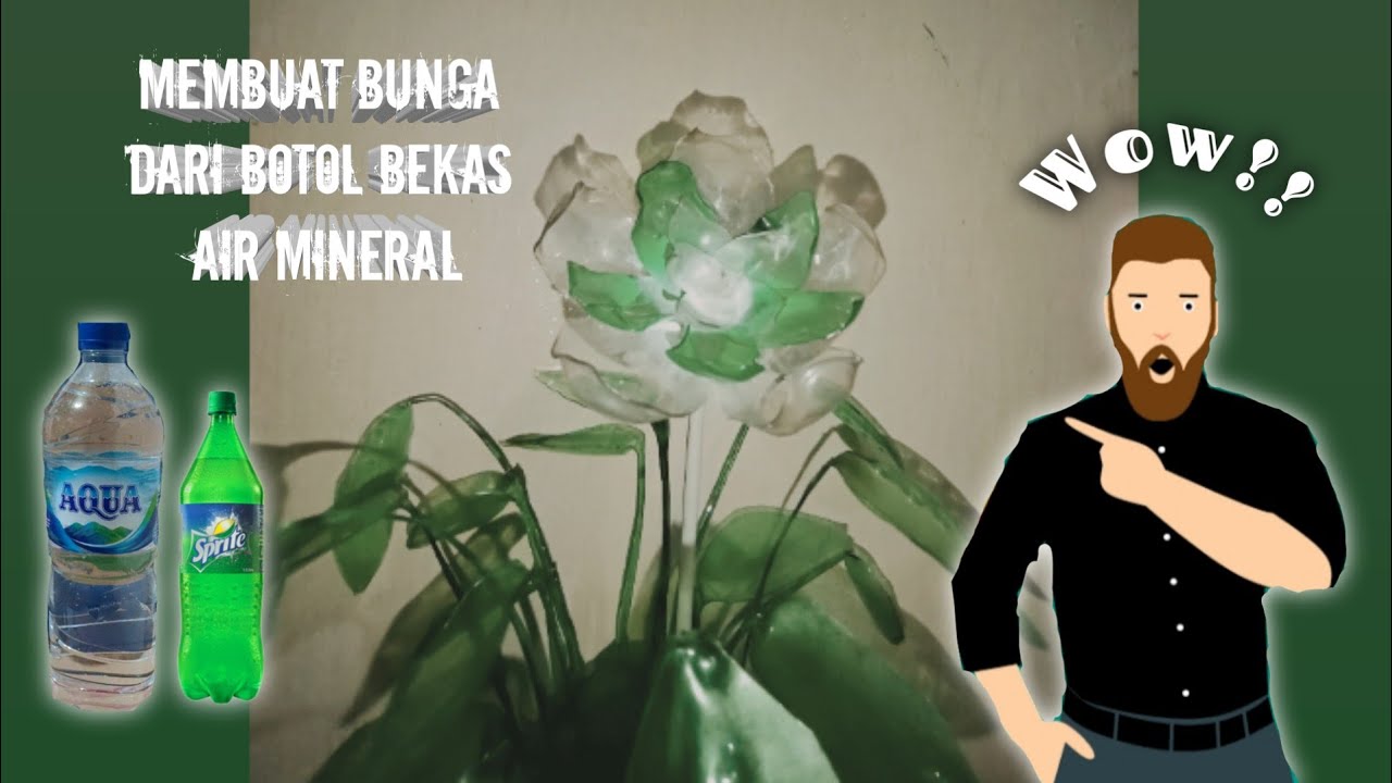Membuat Prakarya Bunga Dari Botol Bekas --SMK Multimedia Mandiri ...