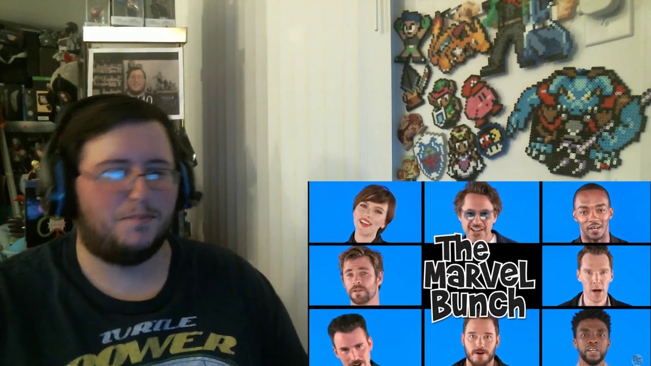 Gors "Avengers: Infinity War" Cast Sings The Marvel Bunch Reaction ...