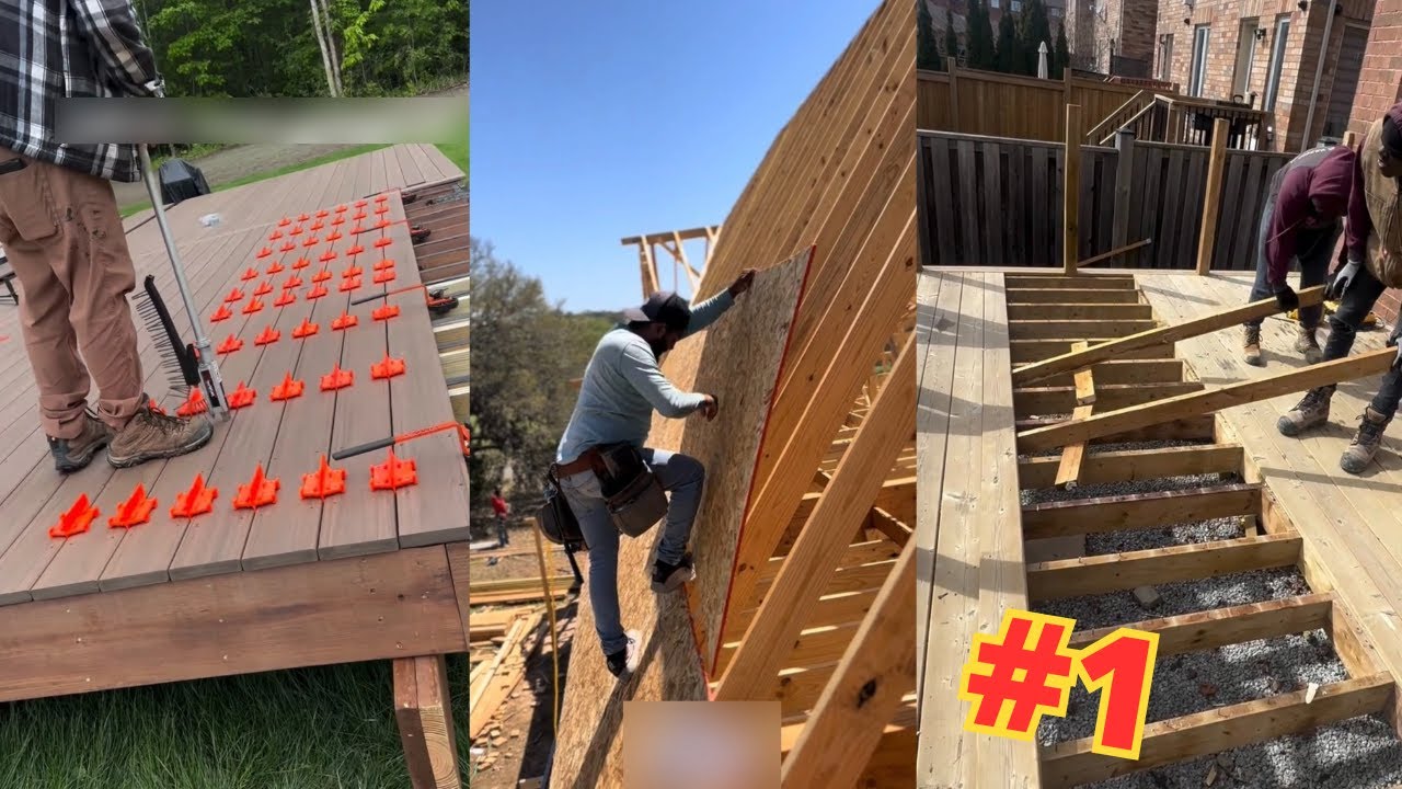 Techniques for easy construction work - YouTube
