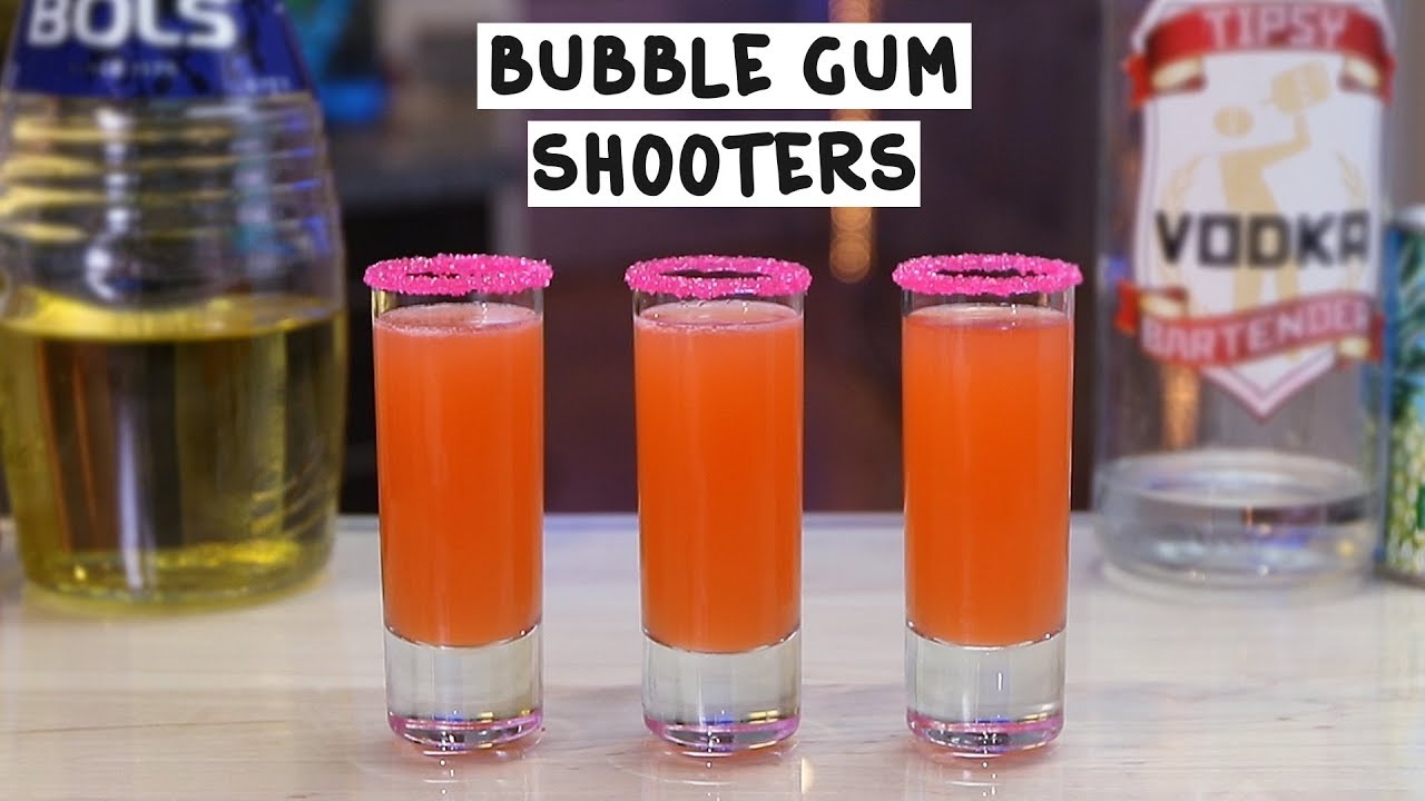Bubblegum Shooters - Tipsy Bartender