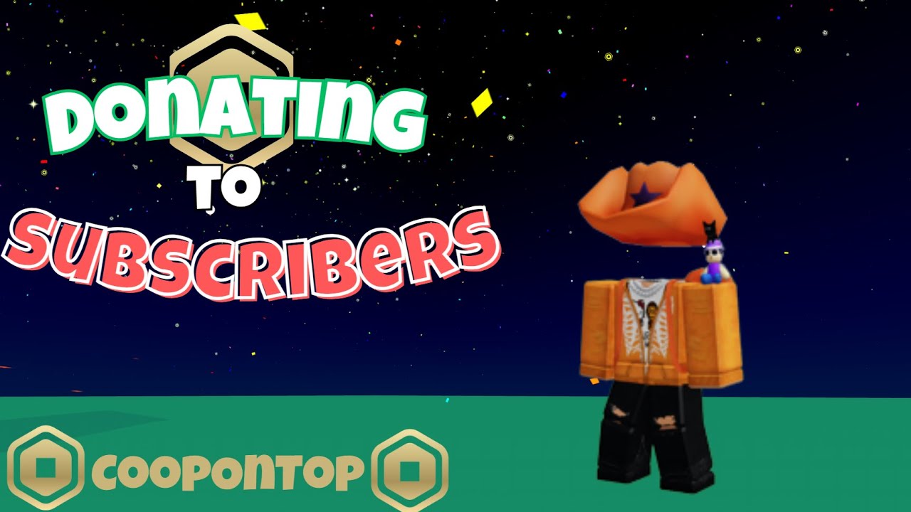 🔴REAL LIVE! FREE ROBUX TO SUBS + RAISING ROBUX💵 Goal: 600k. PLS DONATE ...